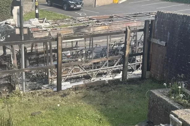 Video shows how a bus exploded several times as it was engulfed in a ...